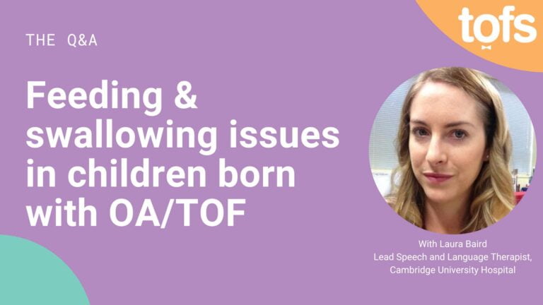 Food and weaning information for OA/TOFs – TOFS | OA/TOF Support